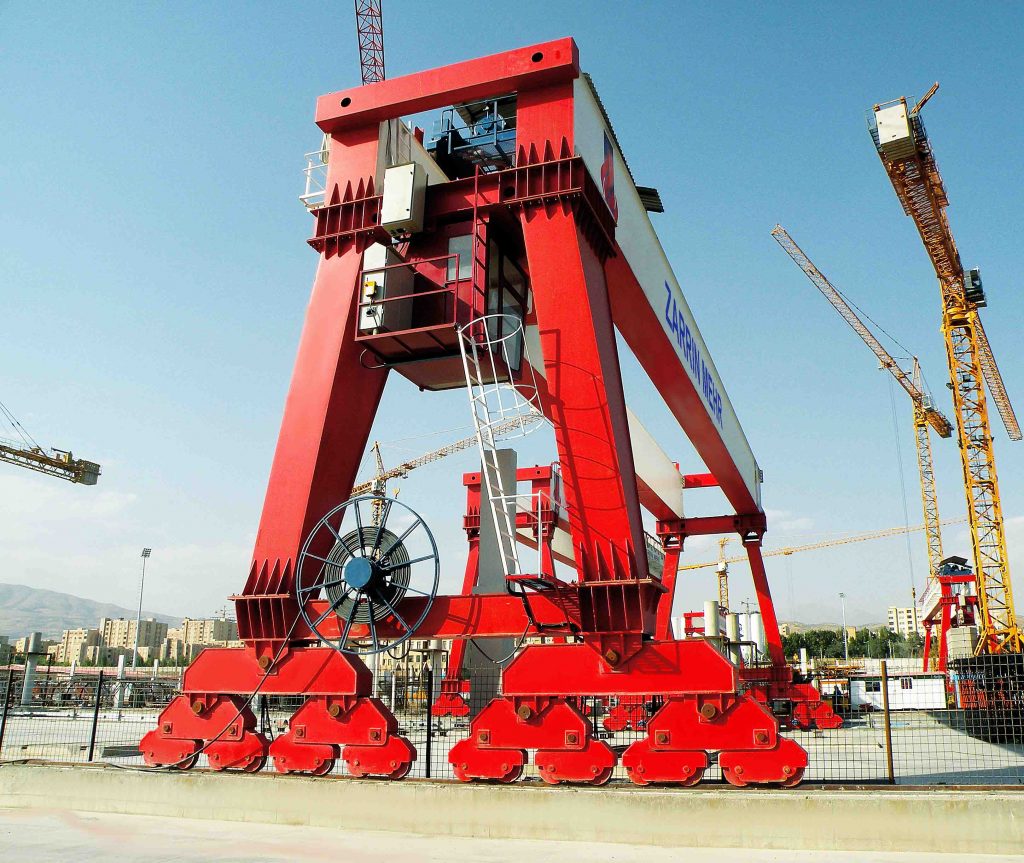 100 Ton Gantry Cranes ZARRIN MEHR